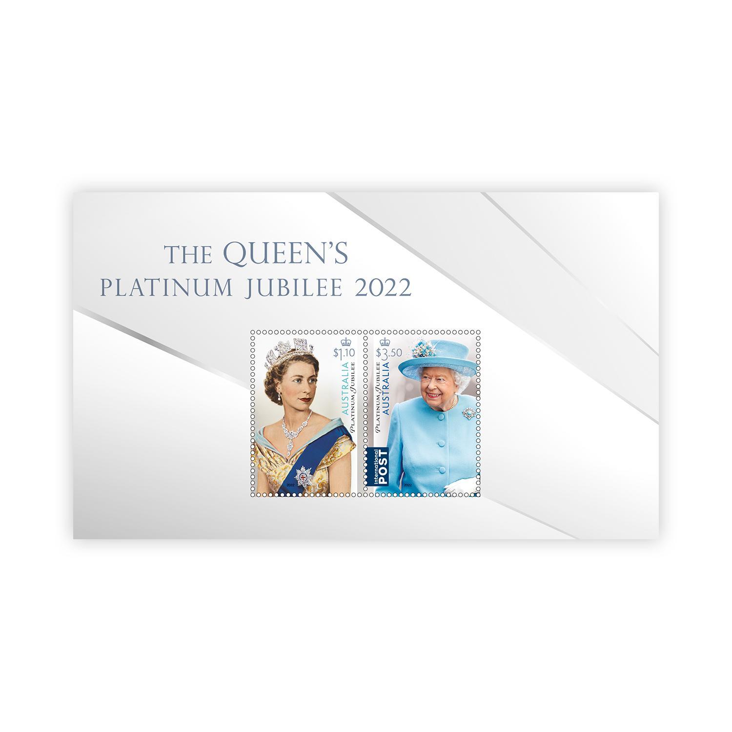 2022 Australia Queen's Platinum Jubilee MS2 (Scott 5450a) MNH ...