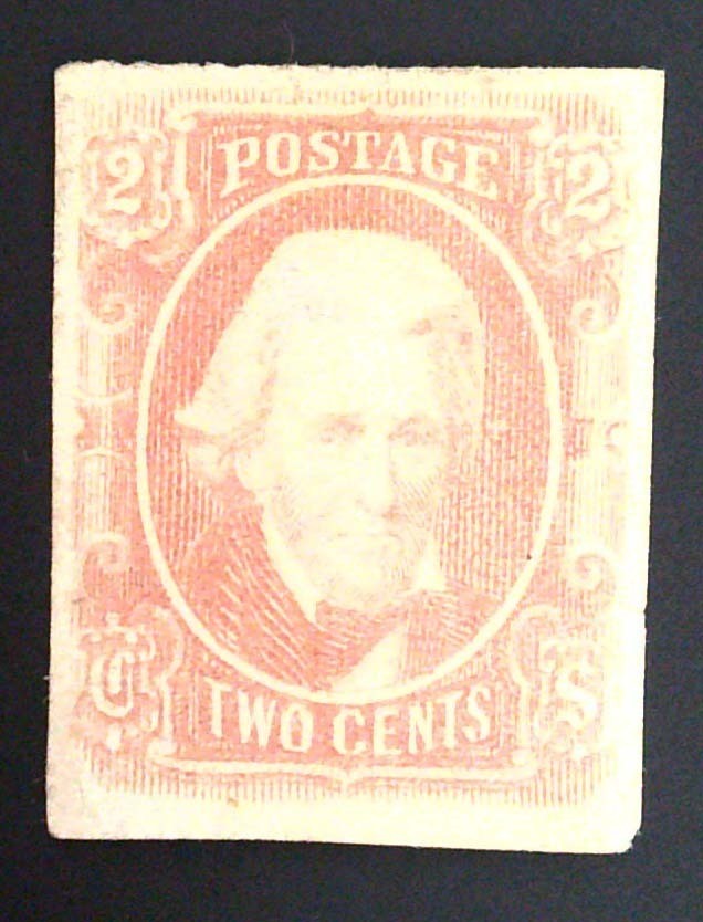 Scott CSA #8a - 2c Pale Red - Jackson - NG - Thin - 1863 | United ...