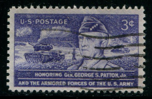 1026 US 3c Gen George S Patton, used cv $.20 | United States, General ...