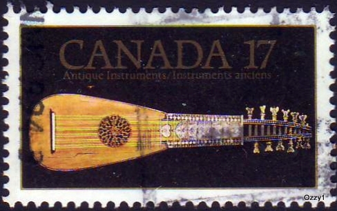 Canada 1981 Sc#878 17c Mandora Instruments USED. | Canada, General ...