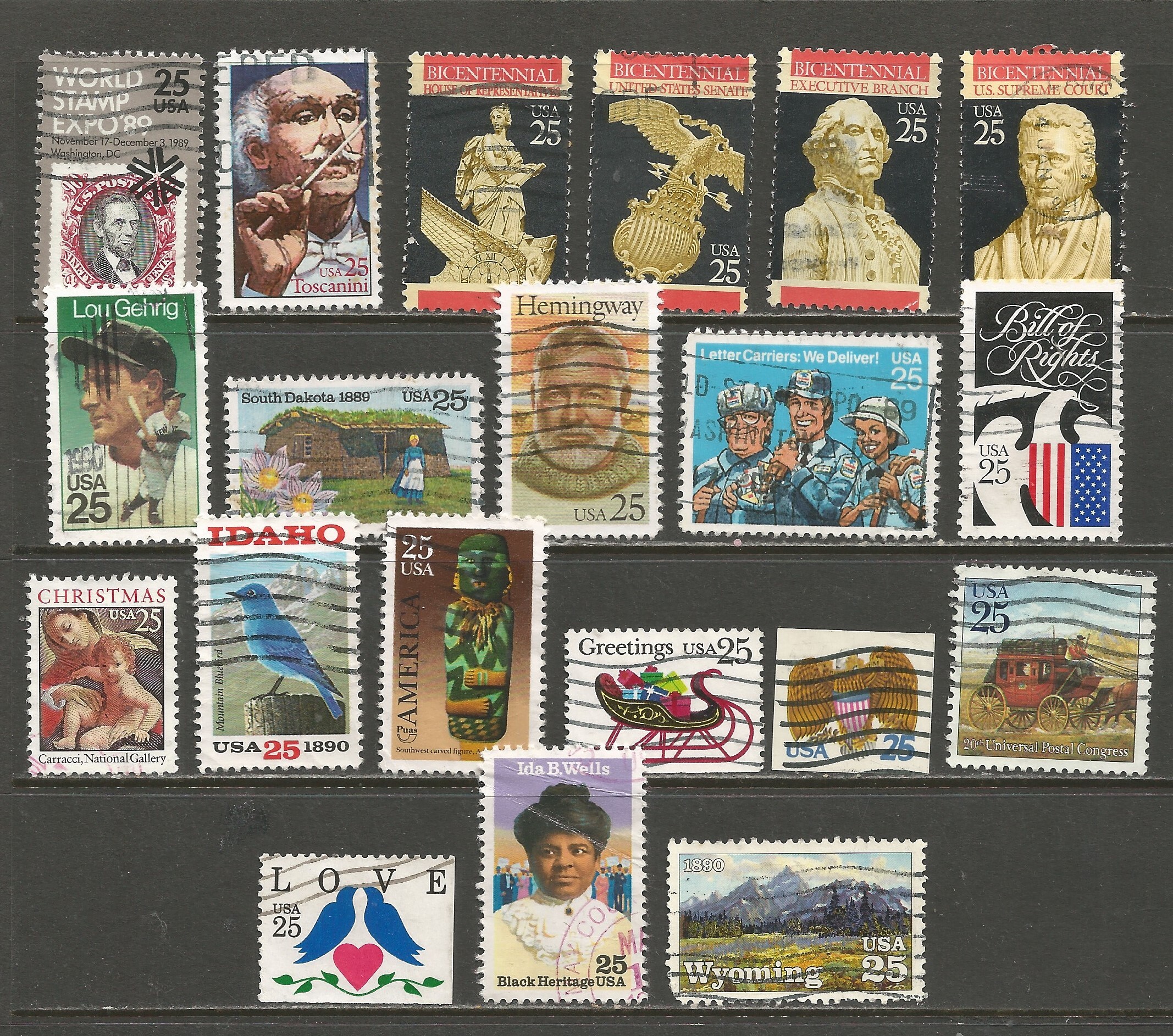 USA Postage Stamps #1988/1990,2378/2444 range from/to | United States ...