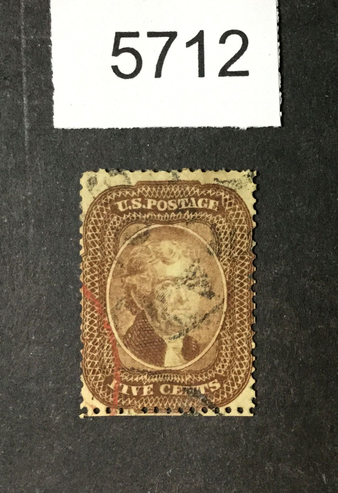 US Stamps #29 Used LOT #5712 | United States, General Issue Stamp ...