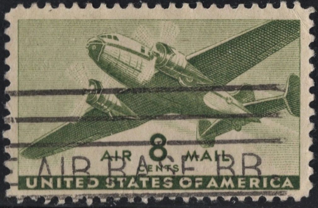 SC#C26 8¢ Twin-Motored Transport Single (1944) Used | United States ...
