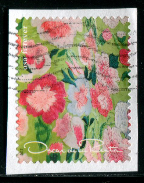 5173f US (49c) Oscar de la Renta SA, used on paper | United States ...