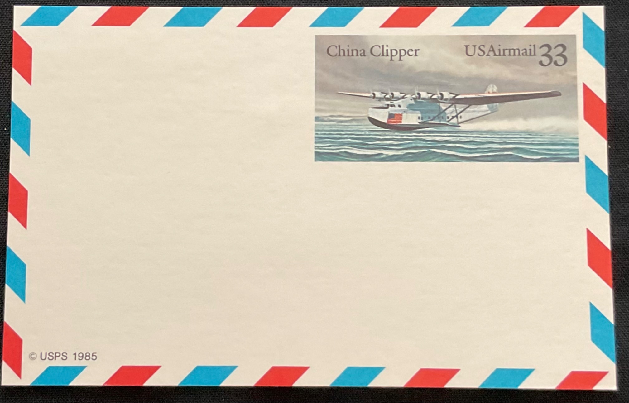 US #UXC21 Postal Card China Clipper SCV $1.00 L42 | United States ...