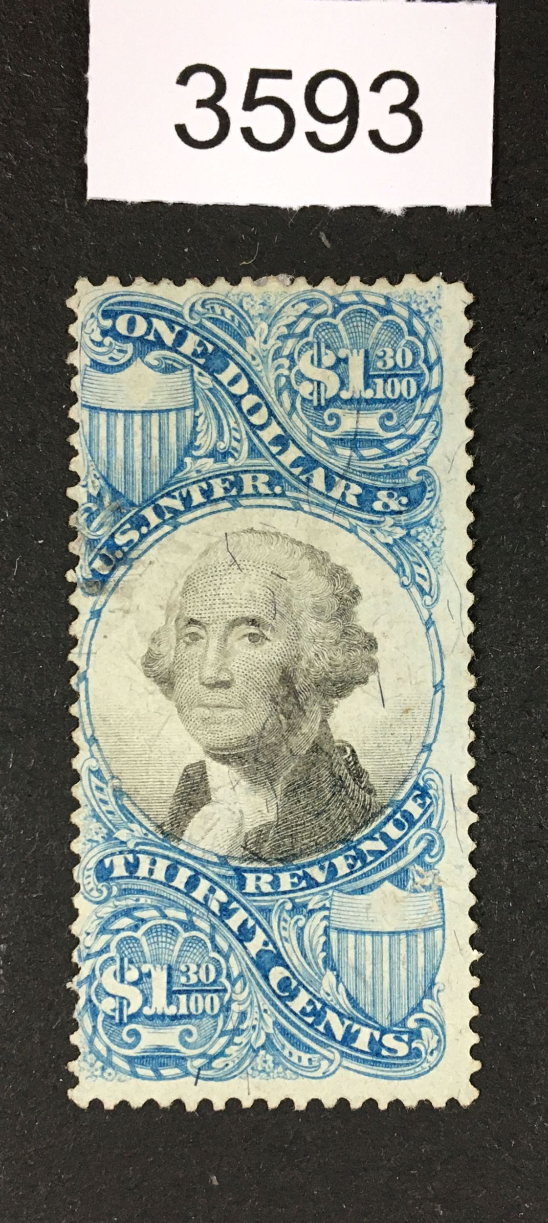 US Stamps # R119 Used $175 LOT #H 3593 | United States, Revenues Stamp ...