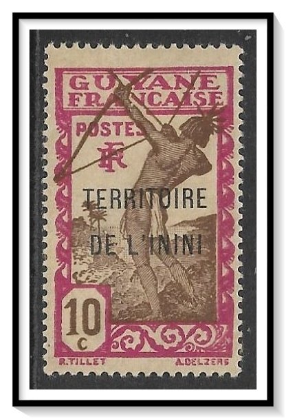Inini #6 Carib Archer Overprinted MH | Europe - France & Colonies ...