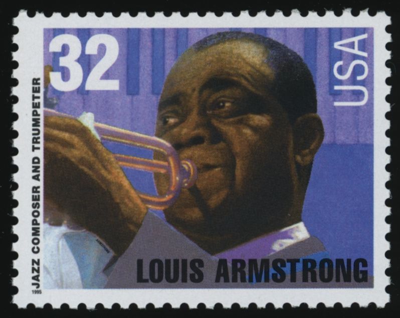 US Sc 2982 MNH - 1995 32¢ - Louis Armstrong | United States, General ...
