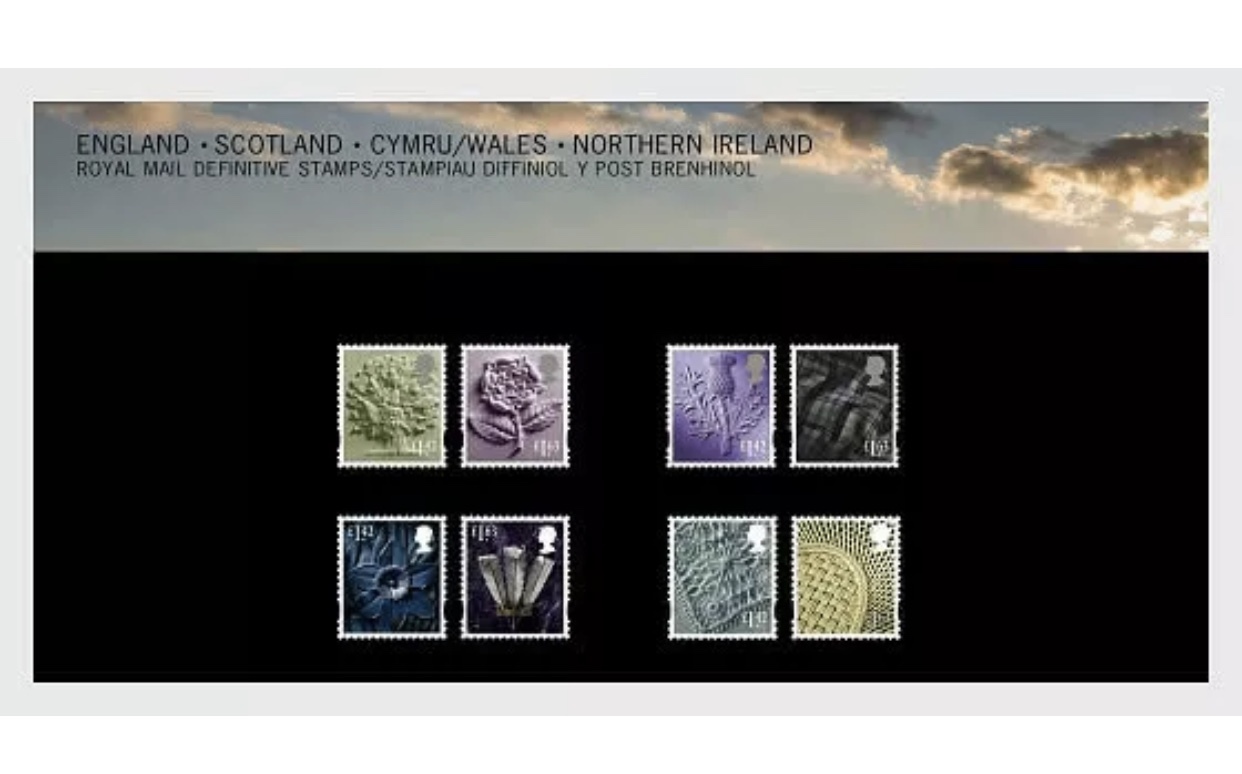 Great Britain 2020 Presentation Pack England Wales Flower Flora ...
