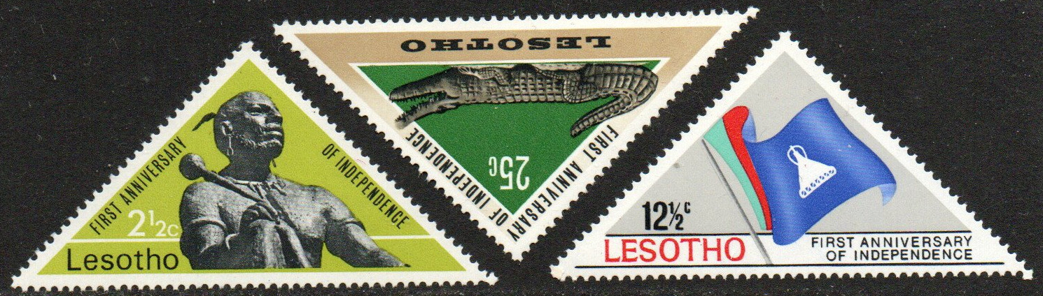 Lesotho Sc #41-43 Mint Hinged | Africa - Lesotho, General Issue Stamp ...