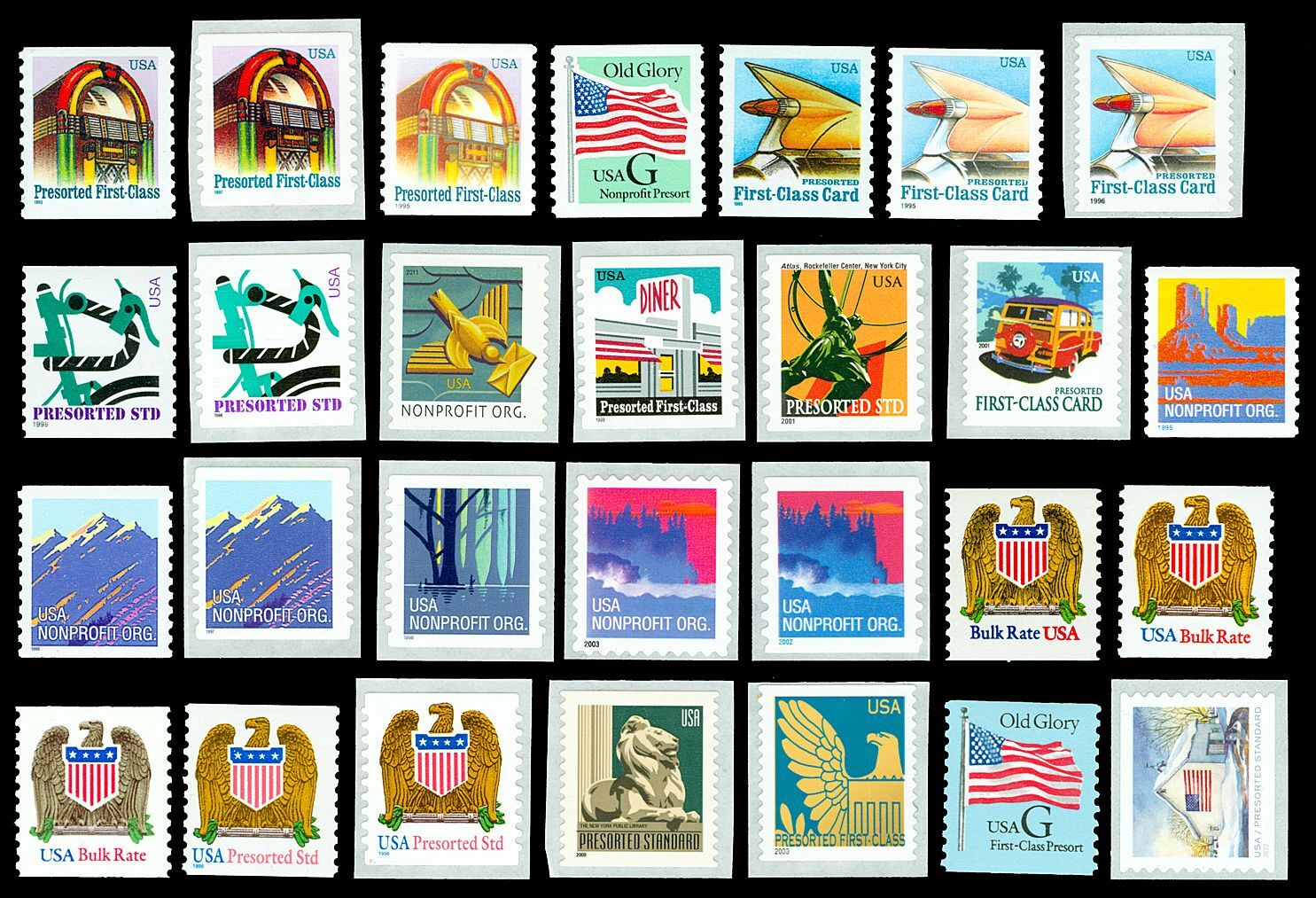 Scott 2602//5685 1991-2022 Presort, Bulk Rate and Non-Profit Coils All ...