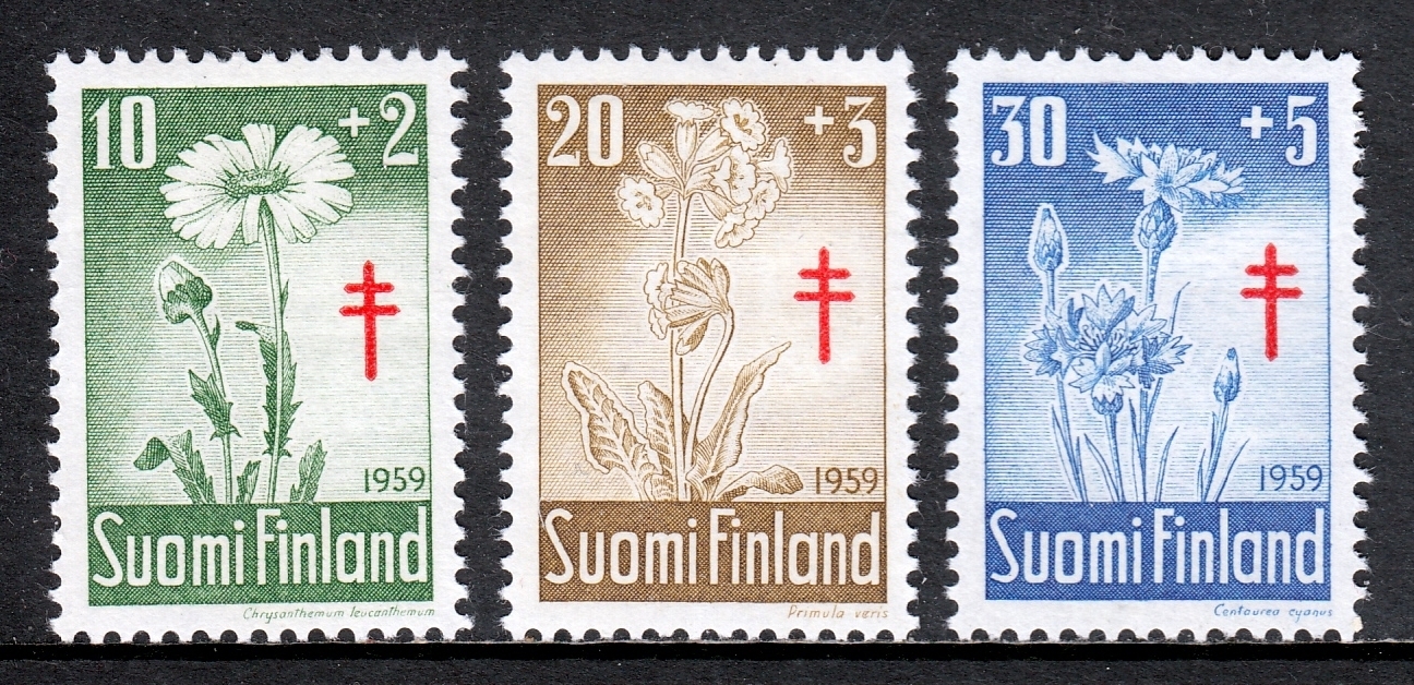 Finland - Scott #B154-B156 - MH - Gum bump #B155 - SCV $13 | Europe ...
