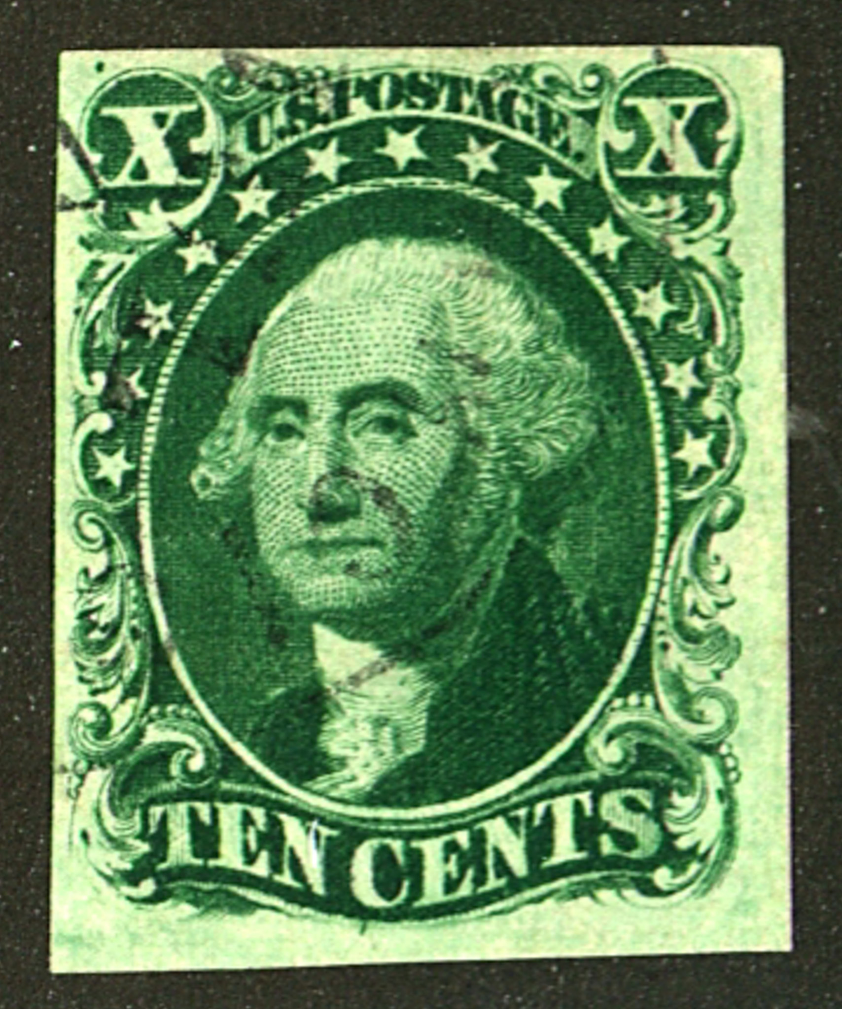 U.S. #14 Used With PF Cert | United States, General Issue Stamp / HipStamp