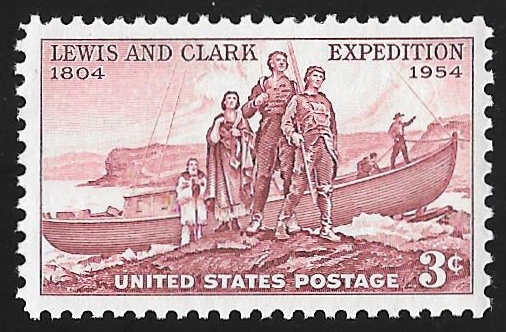 1063 3 cents Lewis & Clark Expedition Stamp mint OG NH EGRADED VF 78 ...