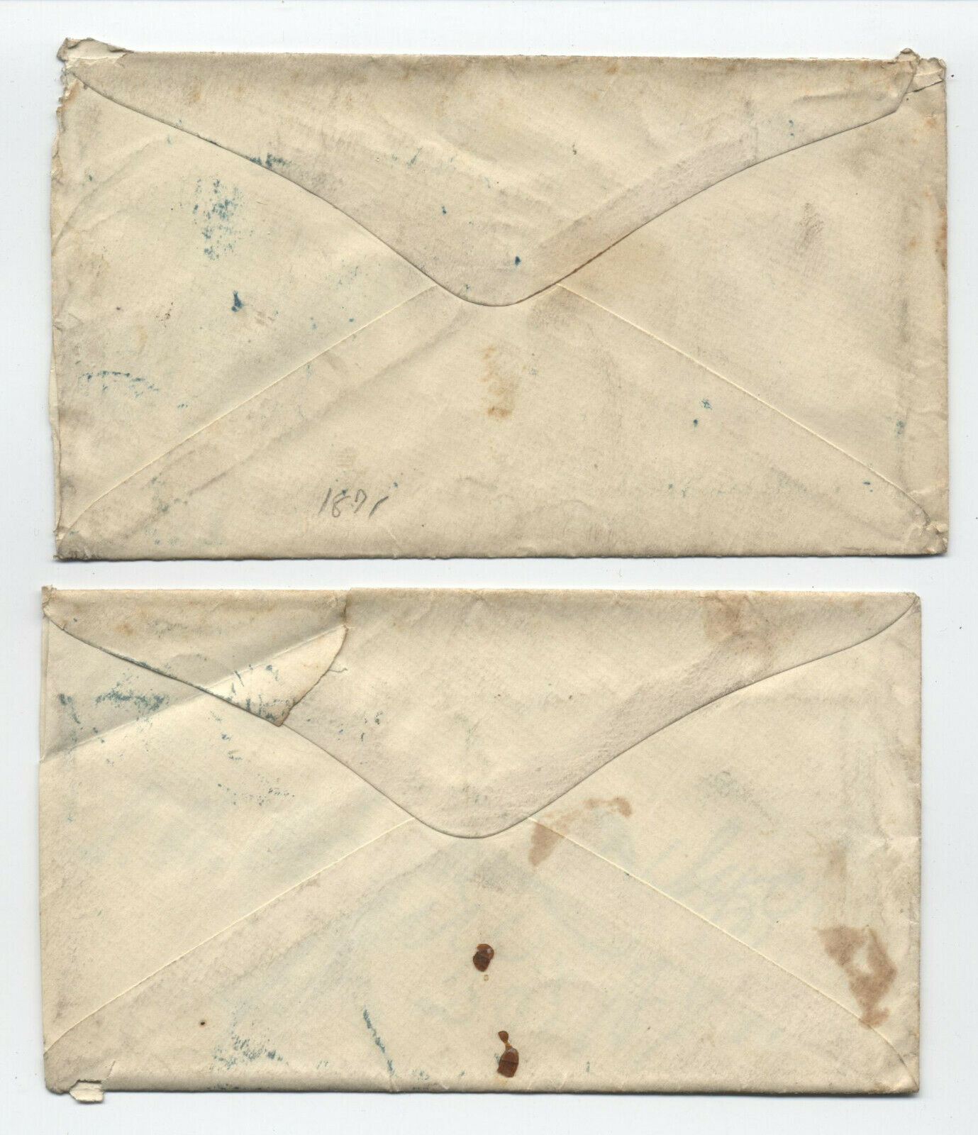 2 1870s Cincinnati Ohio postage due covers 3 and 6 cents [H.78] / HipStamp