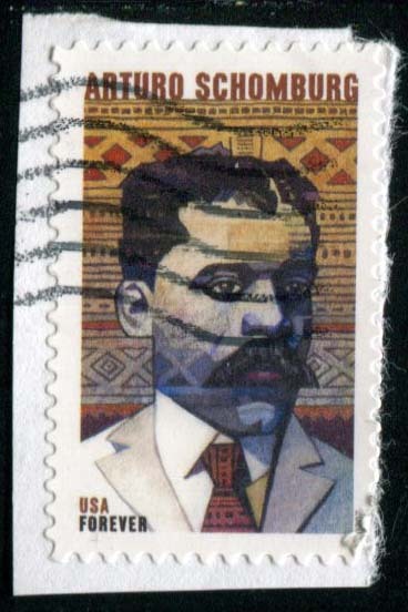 5472 US (55c) Voices of the Harlem Renaissance SA, used on paper ...