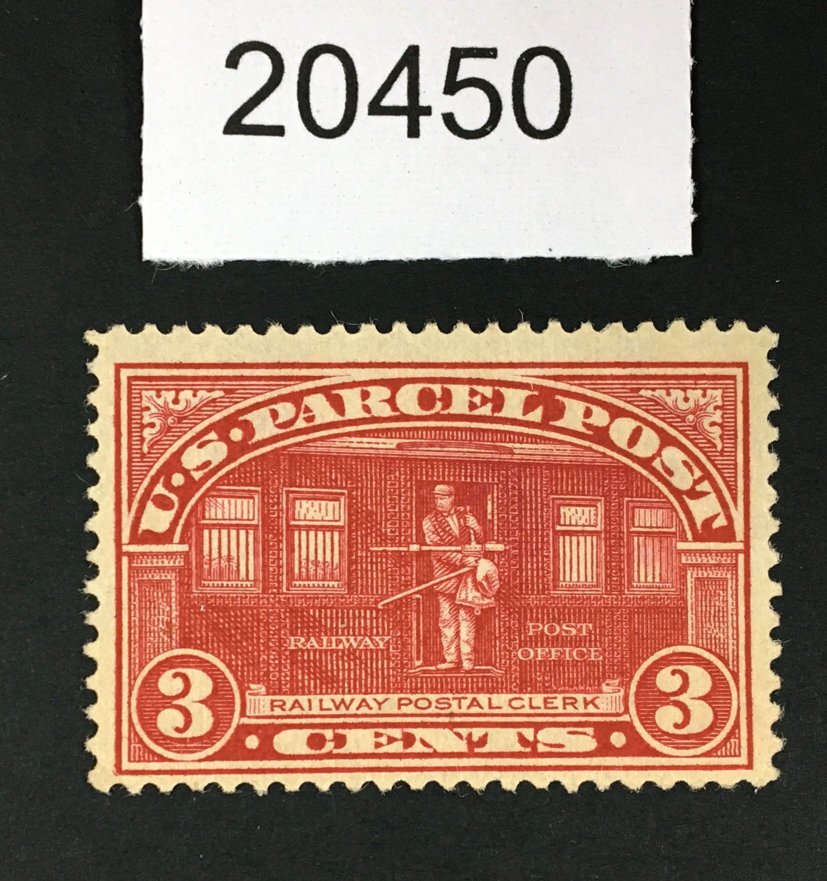 US Stamps # Q3 Mint OG LH LOT # 20450 | United States, Parcel Post ...