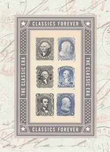 The Classic Era Pane of Six Current First Class Stamps Scott 5079 ...