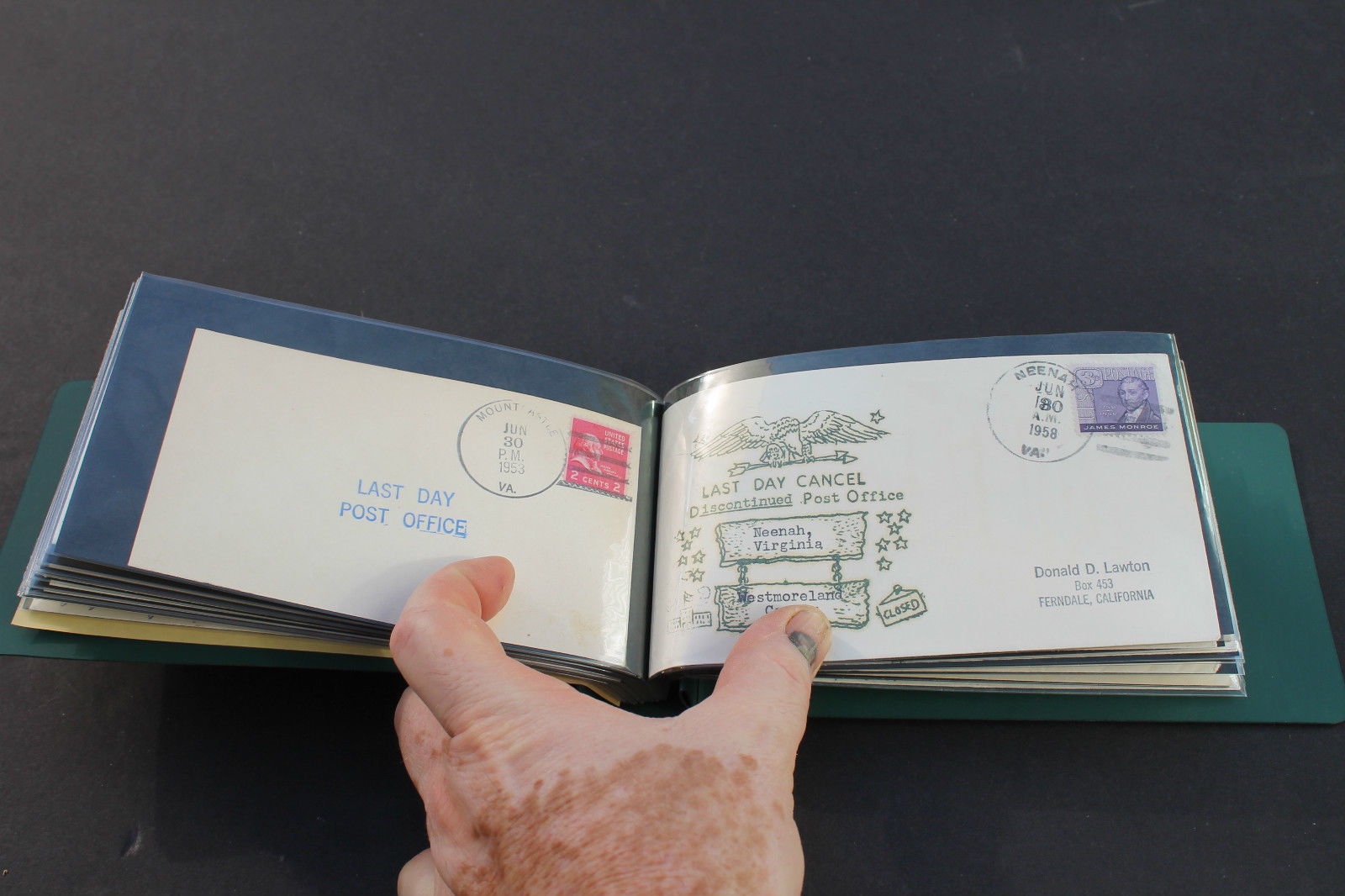 US Collection Vintage Discontinued Post Office "Last Day" DPO Lot of 50 ...