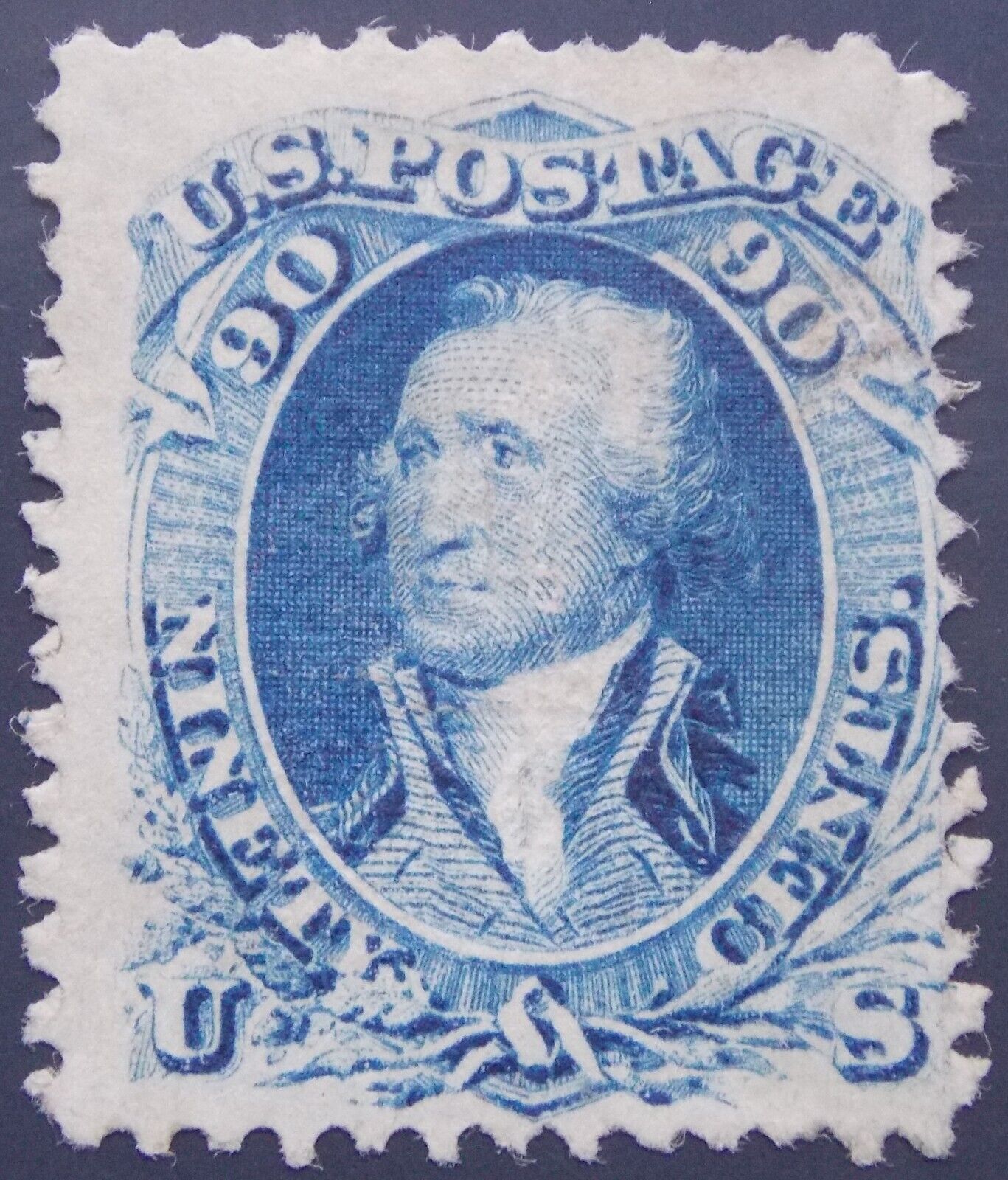 US Scott #101 Unused Used? Stamp Appears Mint W/ OG Read PSE Cert AK 6 ...