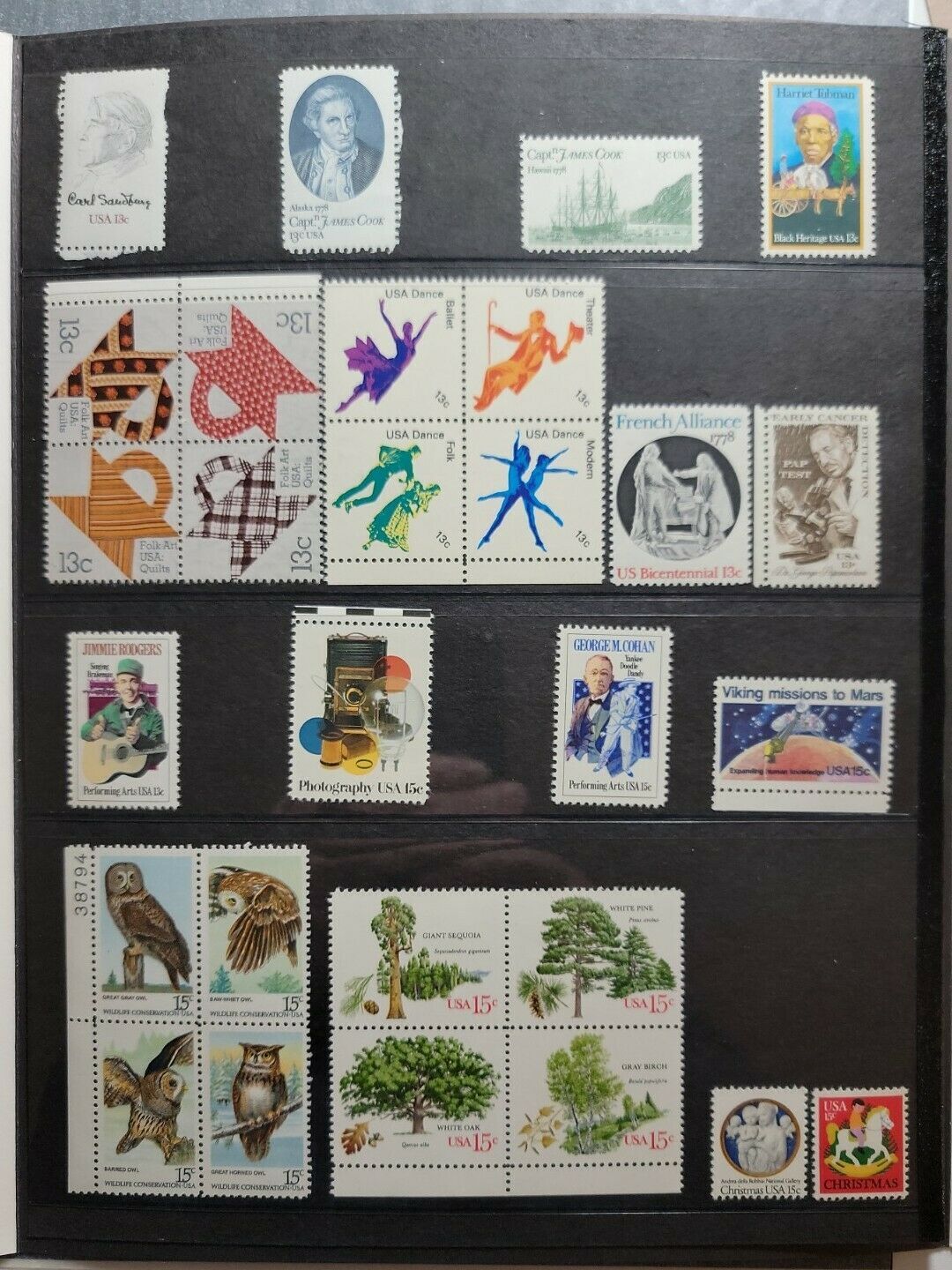 1978 USPS Commemorative Stamp Book with Stamps - MNH (B) | United ...