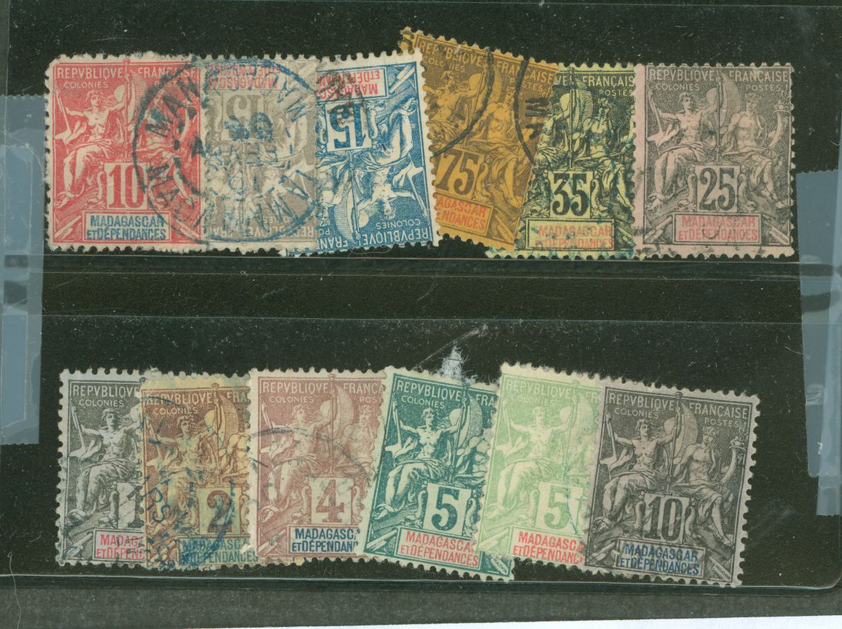 Madagascar (British Consular & Inland Mail) #28/45 Single | Africa ...