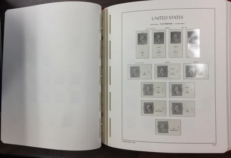 {BJ Stamps} LIGHTHOUSE, USA, hingeless albums, Volumes 1-4. 1847-2002 ...