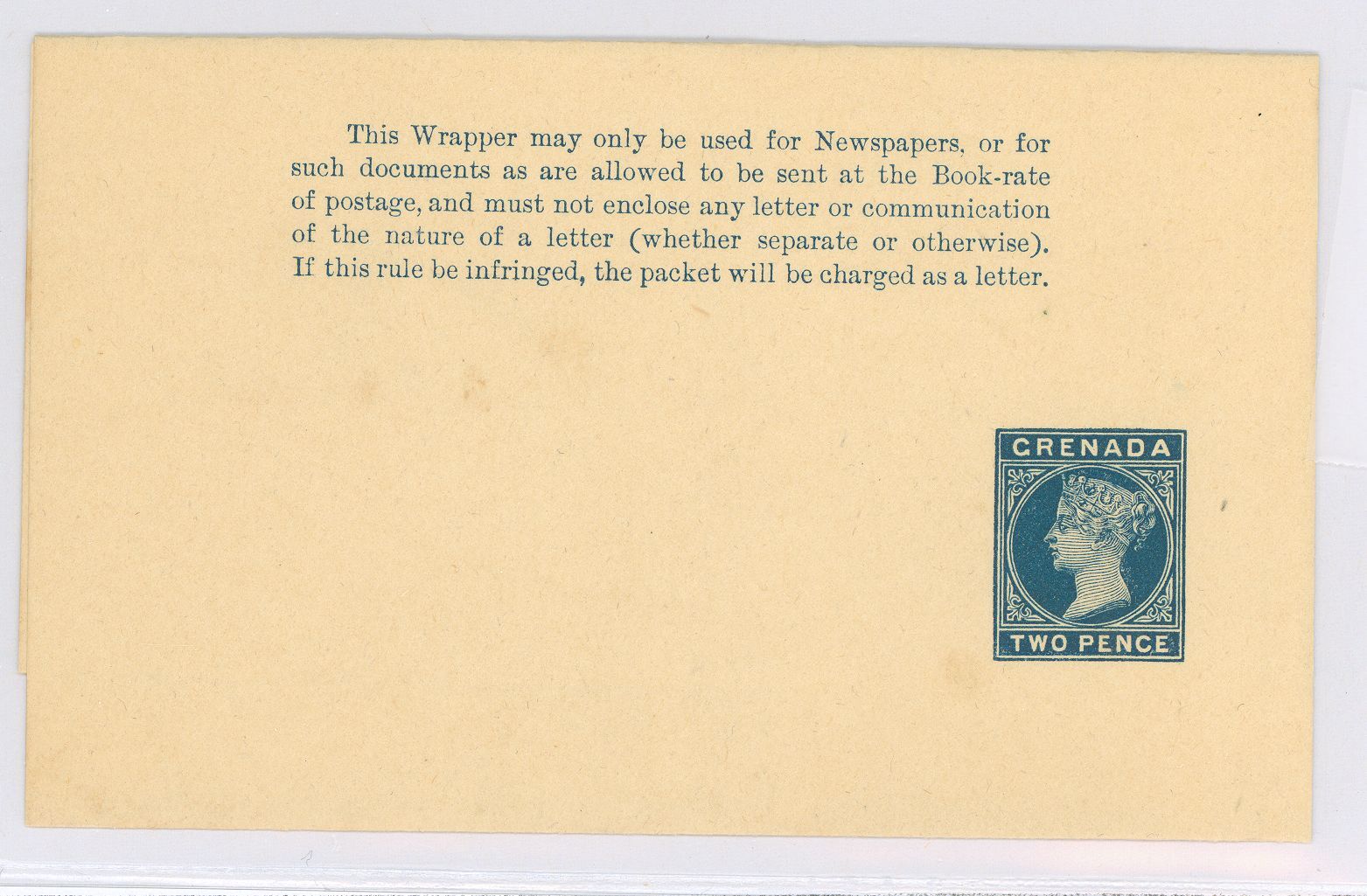 Grenada 2d wrapper, flap not stuck | Caribbean - Grenada, Postal ...