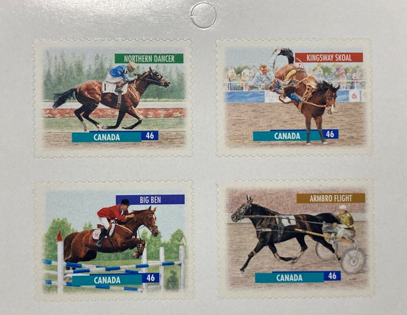 CANADA 1999 #1798a Canadian Horses - MNH | Canada, General Issue Stamp ...