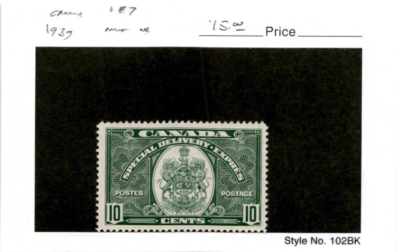 Canada, Postage Stamp, #E7 Mint NH, 1939 Special Delivery (AB) | Canada ...
