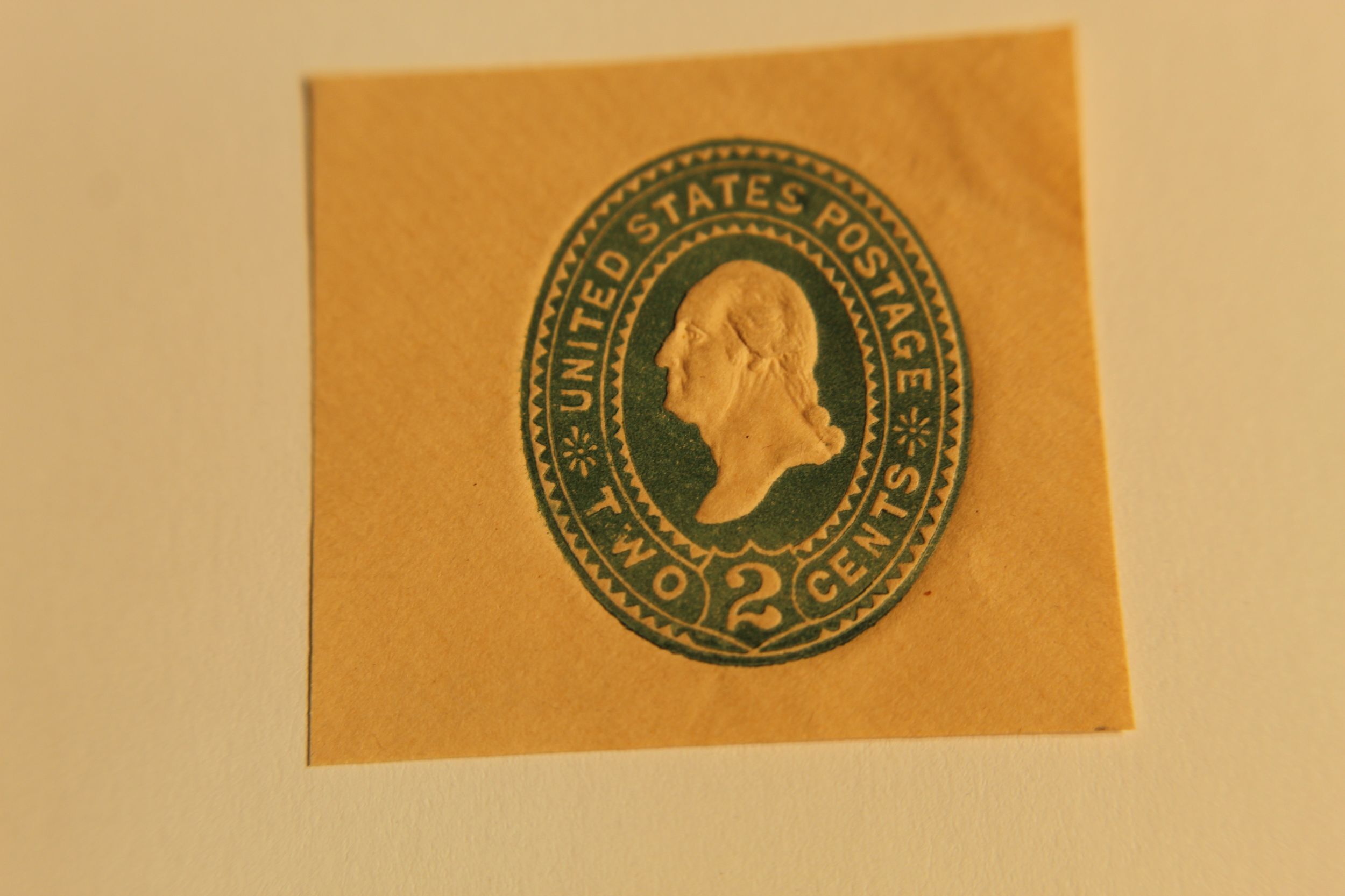 US U320 CUT Square Unused Light Wrinkle Upper Right | United States ...