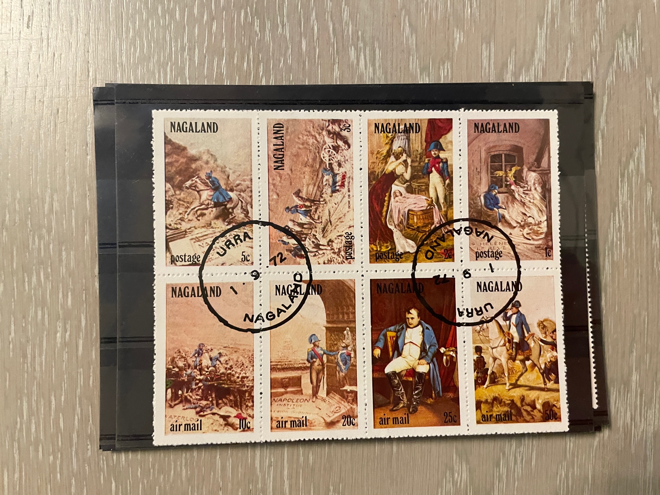 Worldwide : 5 different topical issues (5 photos) with Very Fine stamps ...