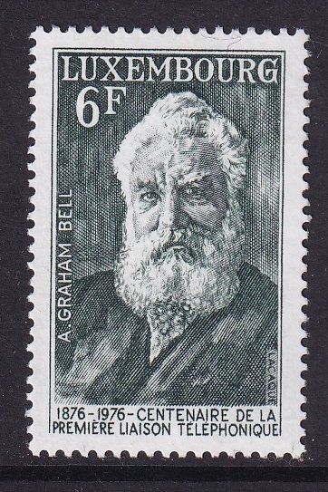 Luxembourg #590 MNH 1976 Alexander Graham Bell | Europe - Luxembourg ...