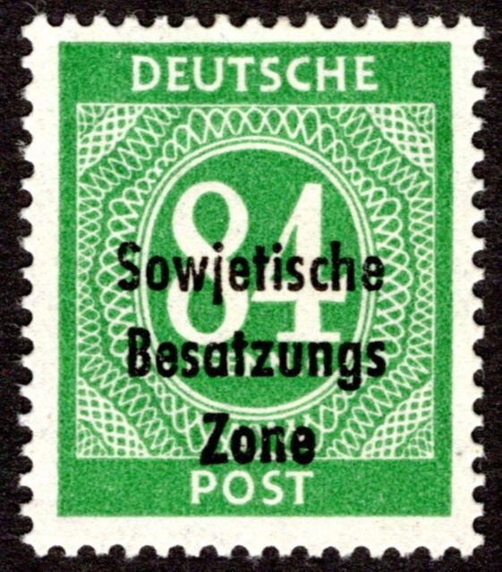 1948, Germany, 84pf, MH, Sc 10N21 | Europe - Germany & Colonies ...