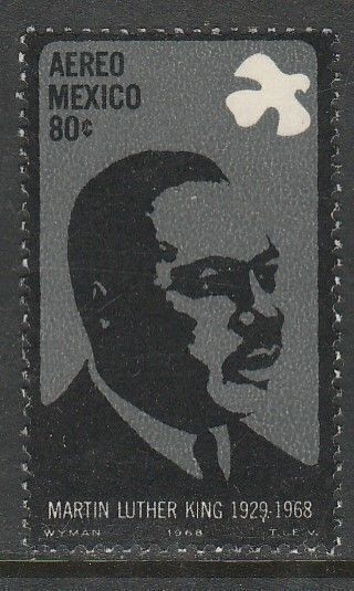 Mexico C339, in Memory Dr. Martin Luther King. Mint, NH. VF | Central ...