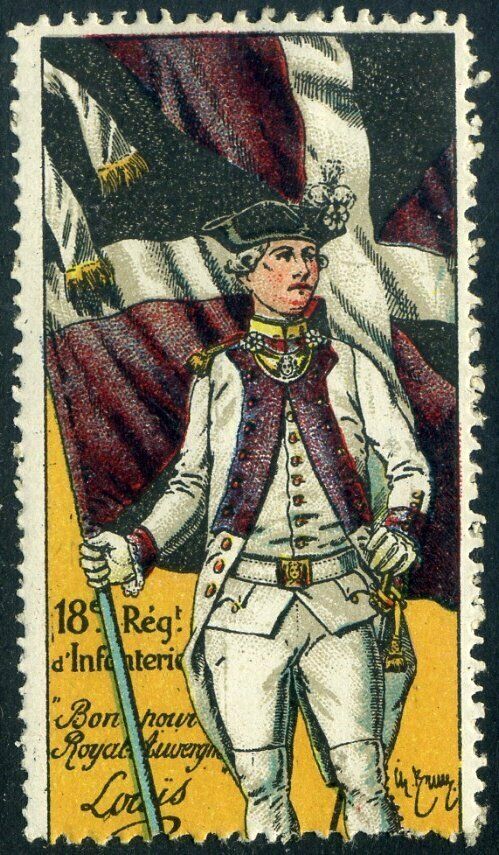WWI France 18th Infantry Regiment (18er Régiment d'Infanterie) | Europe ...
