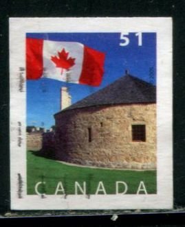 2138 Canada 51c Flag over Fort, used | Canada, General Issue Stamp ...