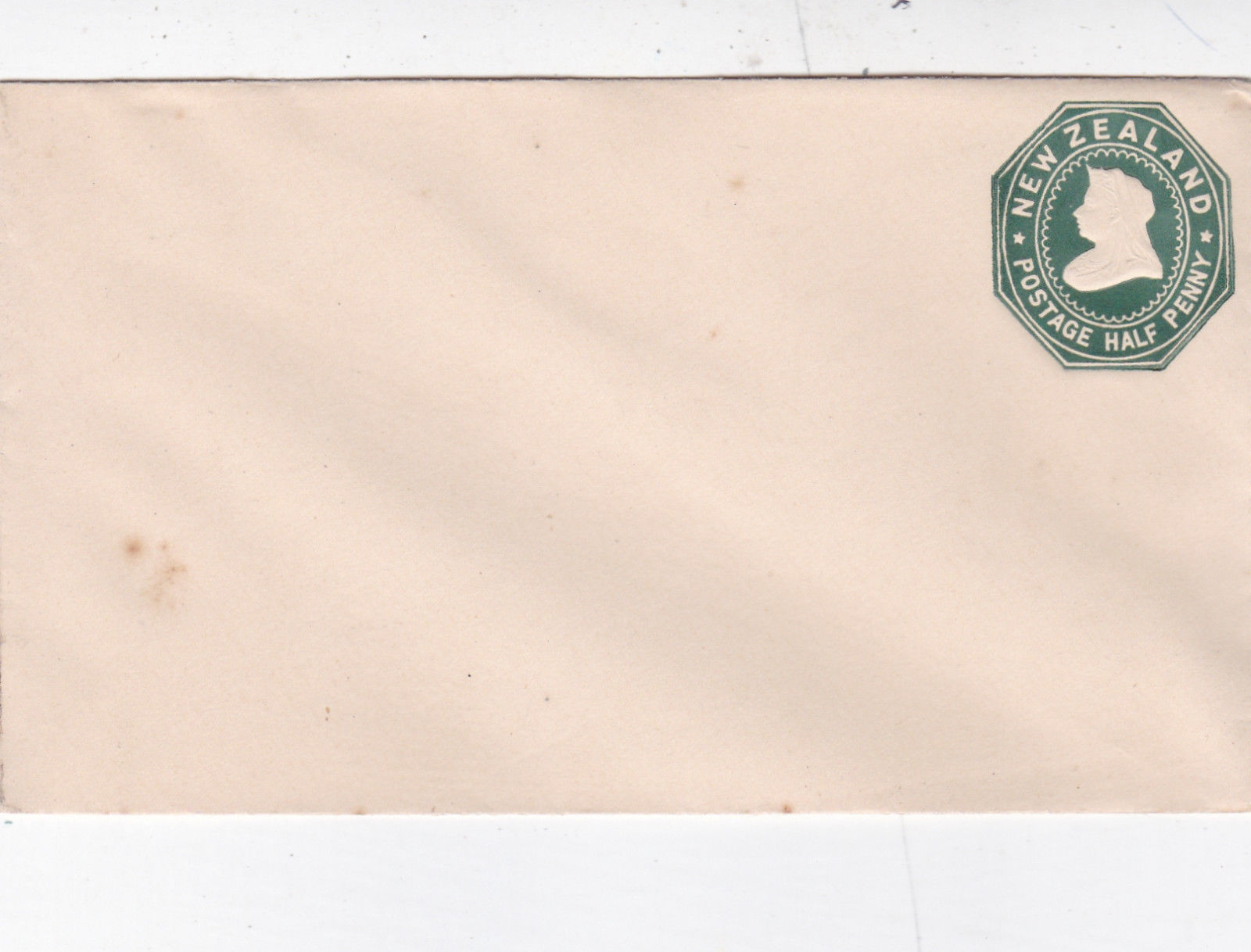New Zealand Queen Victoria Half Penny Prepaid Envelope Unadressed VGC ...