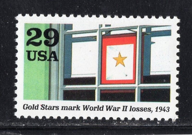 2765i * Gold Stars Mark World WAR II Losses * U.S. Postage Stamp MNH ...