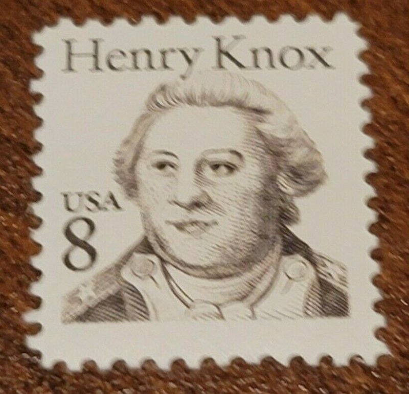 Scott#: 1851 - Great Americans: General Henry Knox Single Stamp MNH OG ...