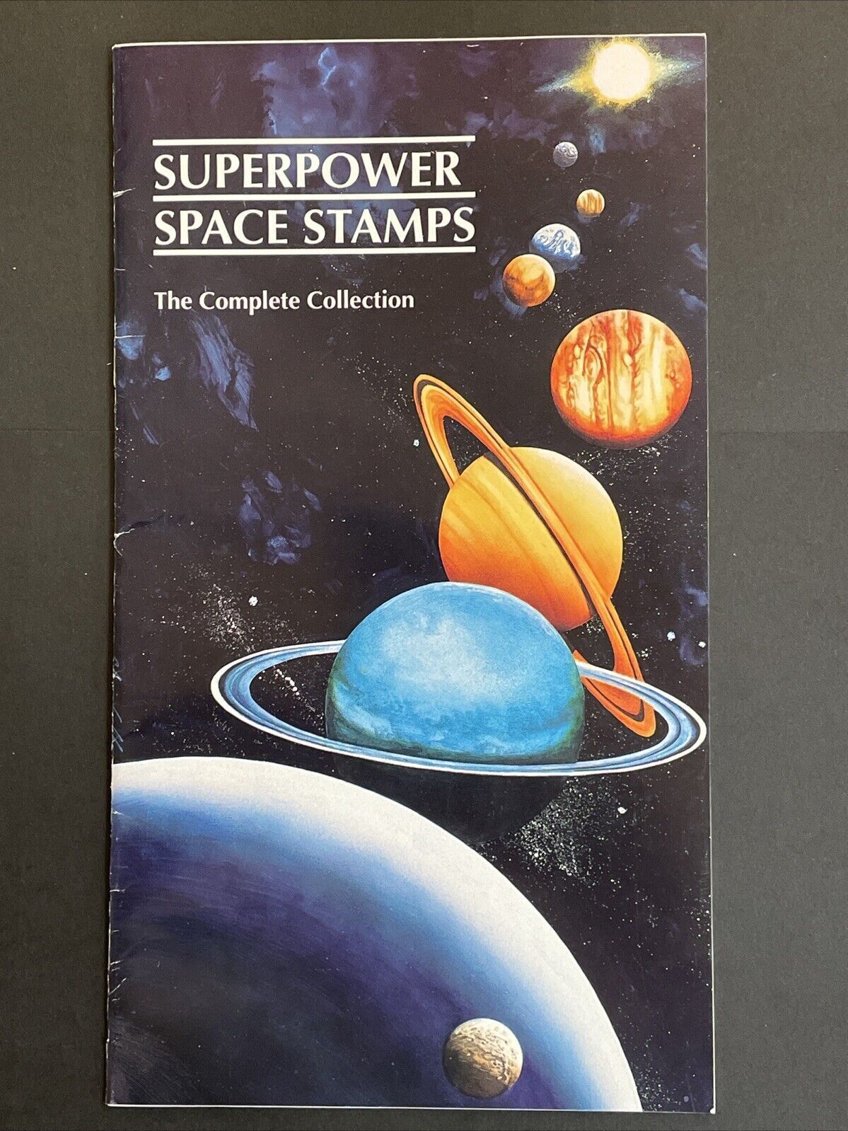 1989 Superpower Space Stamps The Complete Collection Fleetwood Unicover ...