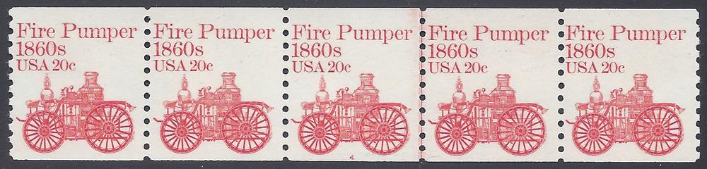 #1908 20c Fire Pumper 1860s PNC/5 #4 1981 Mint NH | United States ...