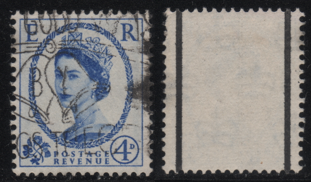 359a 4d Queen Elizabeth II Graphite Lines | Great Britain, General ...