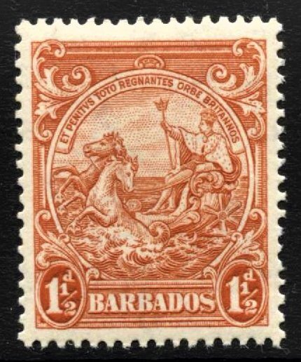 Stamp Station Perth Barbados 195 Seal Of Colony Issue Mnh Caribbean Barbados General 4607