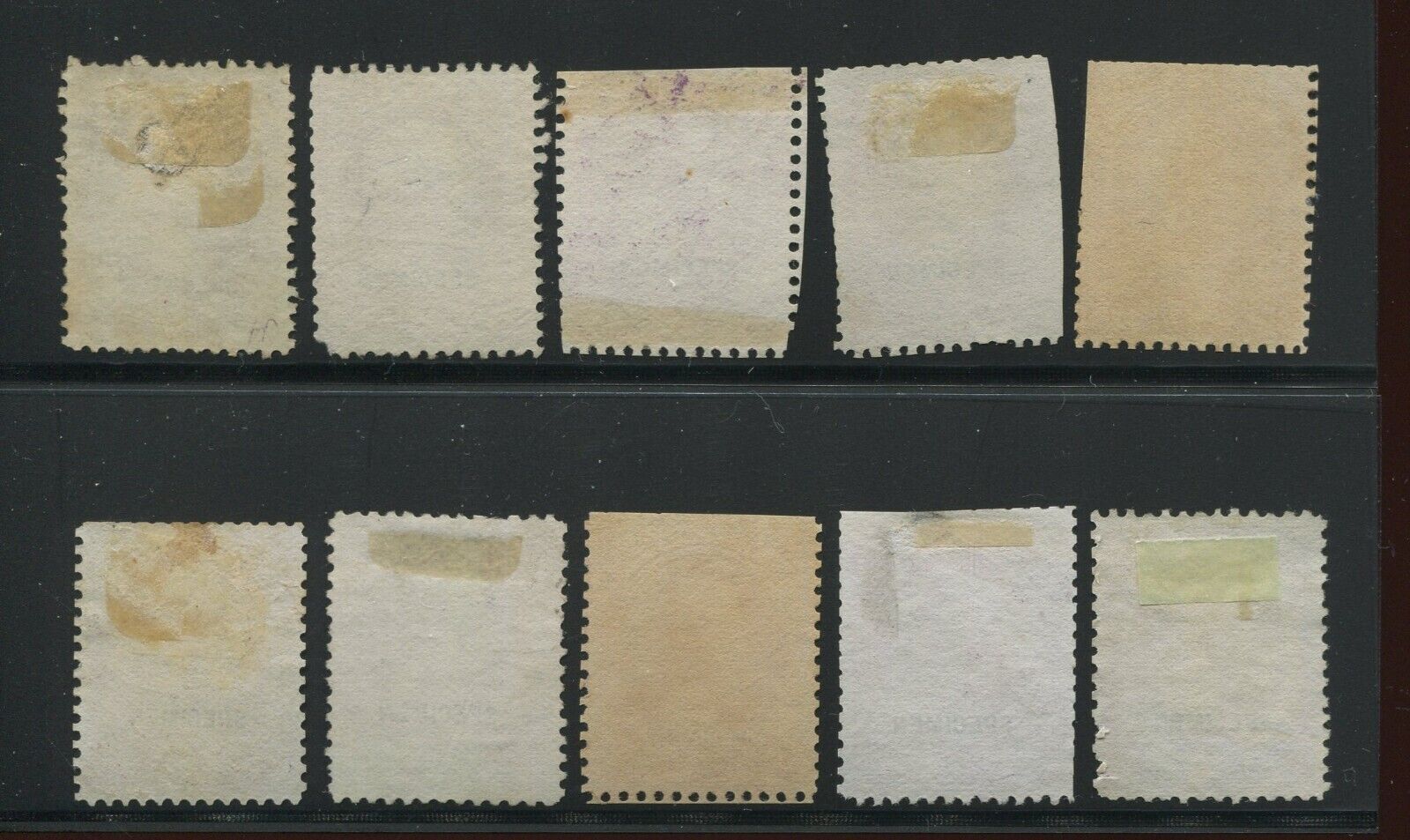 O25S-O34S Justice Dept Official Specimen Special Printing Complete Set ...