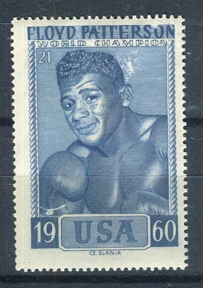 USA; 1960s MINT Boxing Champions Local Cinderella Poster Stamp ...