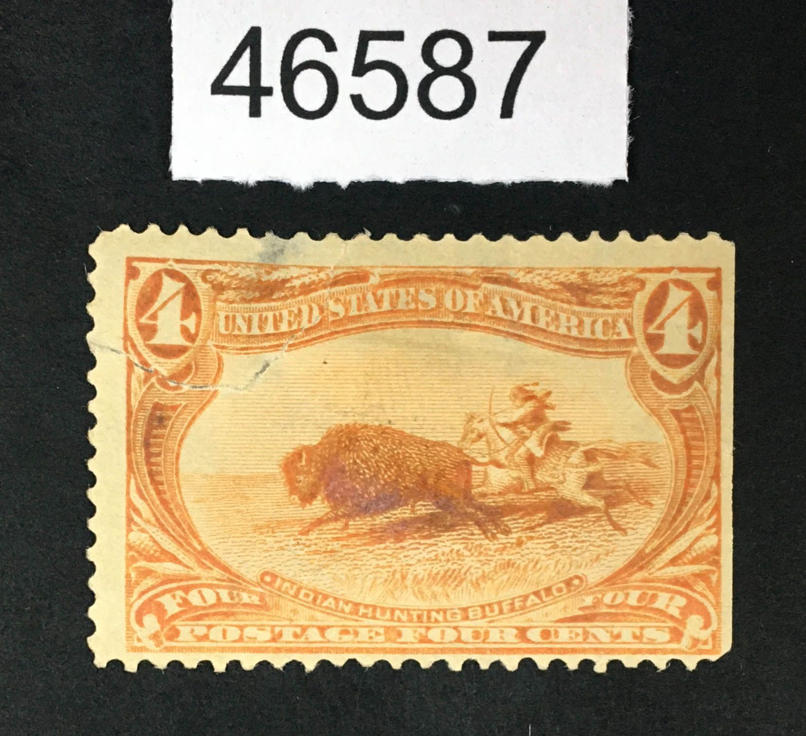 US Stamps # 287 Mint OG H LOT #46587 | United States, General Issue ...