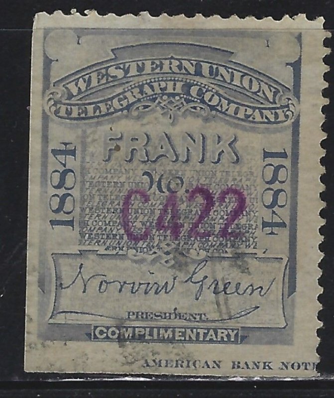 Western Union Telegraph Stamp Rare Used | United States, Stamp / HipStamp