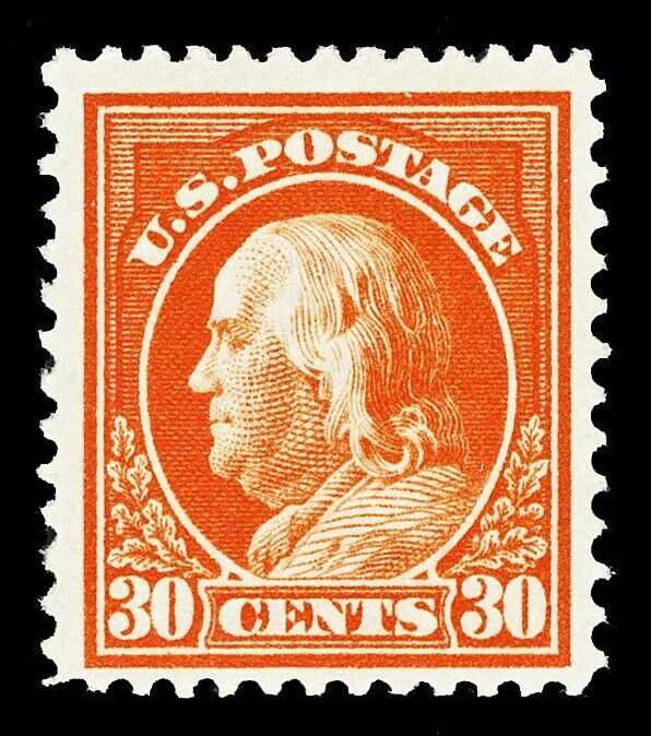 Scott 420 1914 20c Franklin Perf 12 Issue Mint F-VF OG LH Cat $115 ...