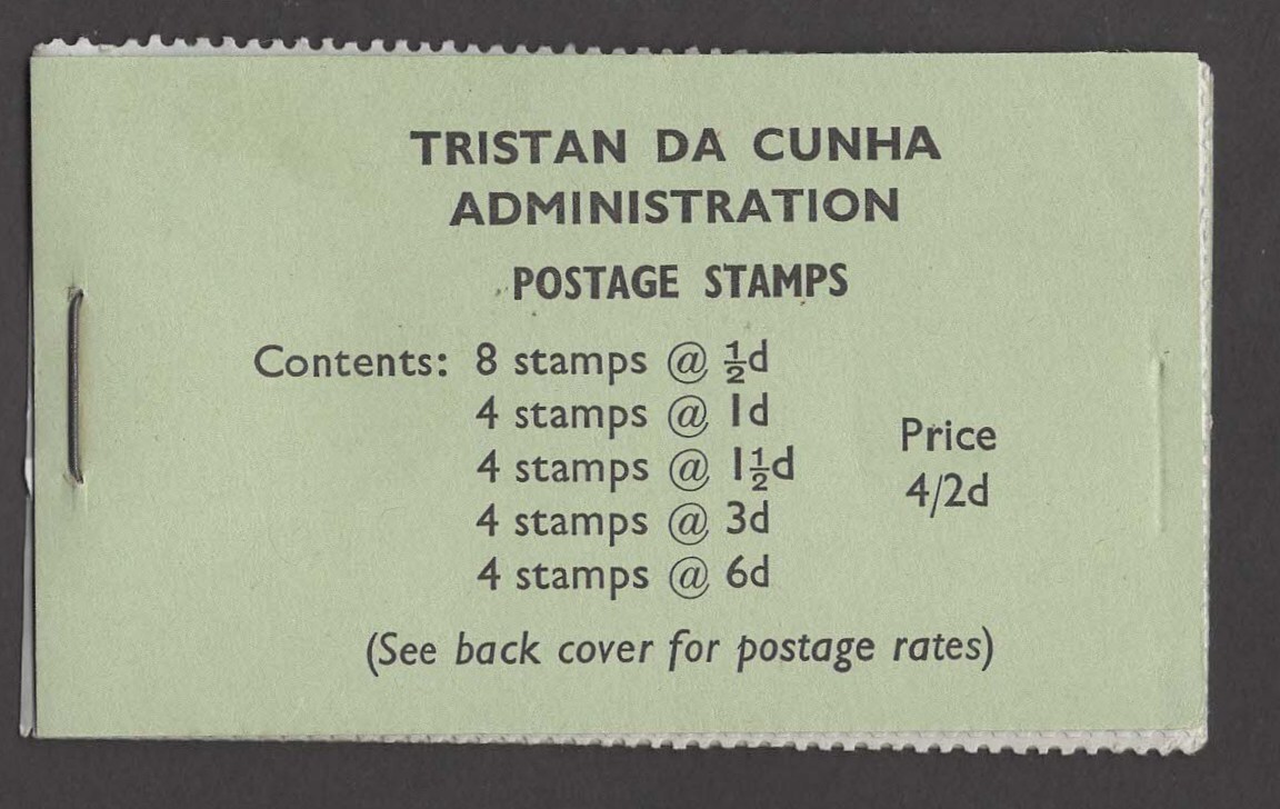Tristan da Cunha # SG SB4 Booklet QE II 1970 (1) Mint NH | Worldwide ...
